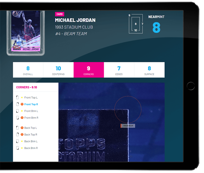 Edge Grading - Card Grading Services